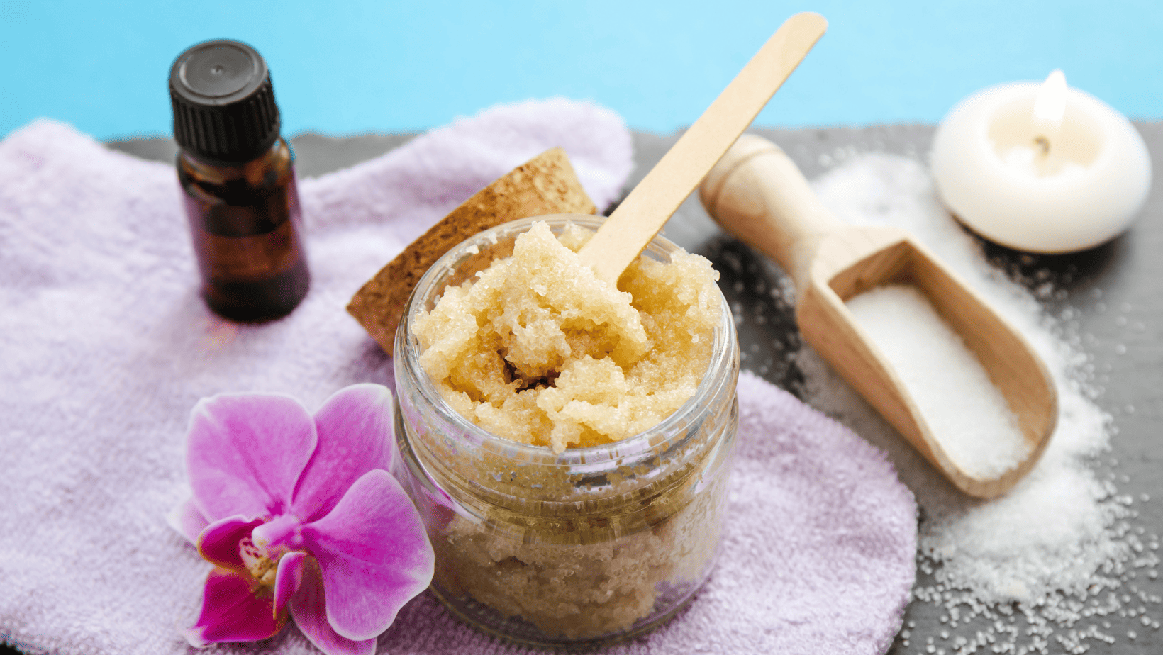 HOW TO MAKE EASY SALT AND OIL BODY POLISH / EXFOLIATION AT HOME by Dom ...